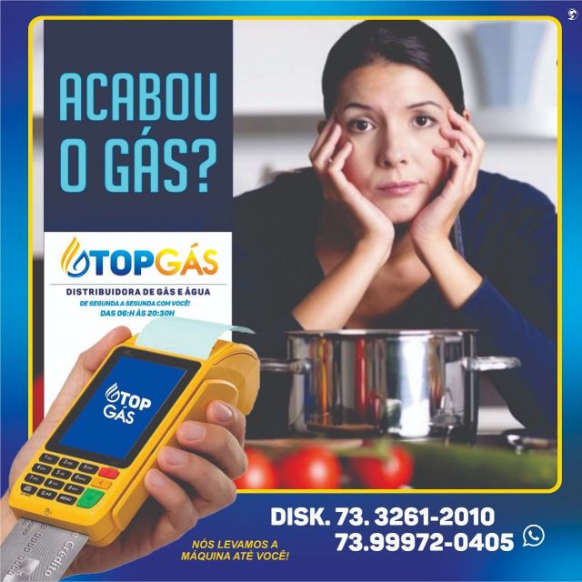 TOP GÁS Distribuidora autorizada Brasilgás em Eunápolis - Guia Eunápolis